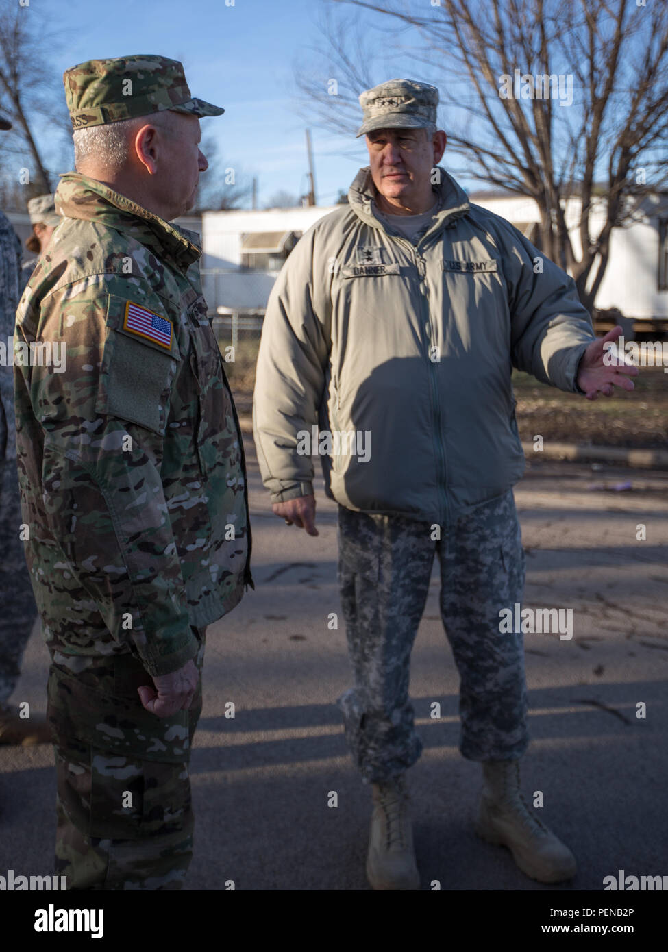 Gen. Frank Grass, chief of the National Guard Bureau, and Maj. Gen ...