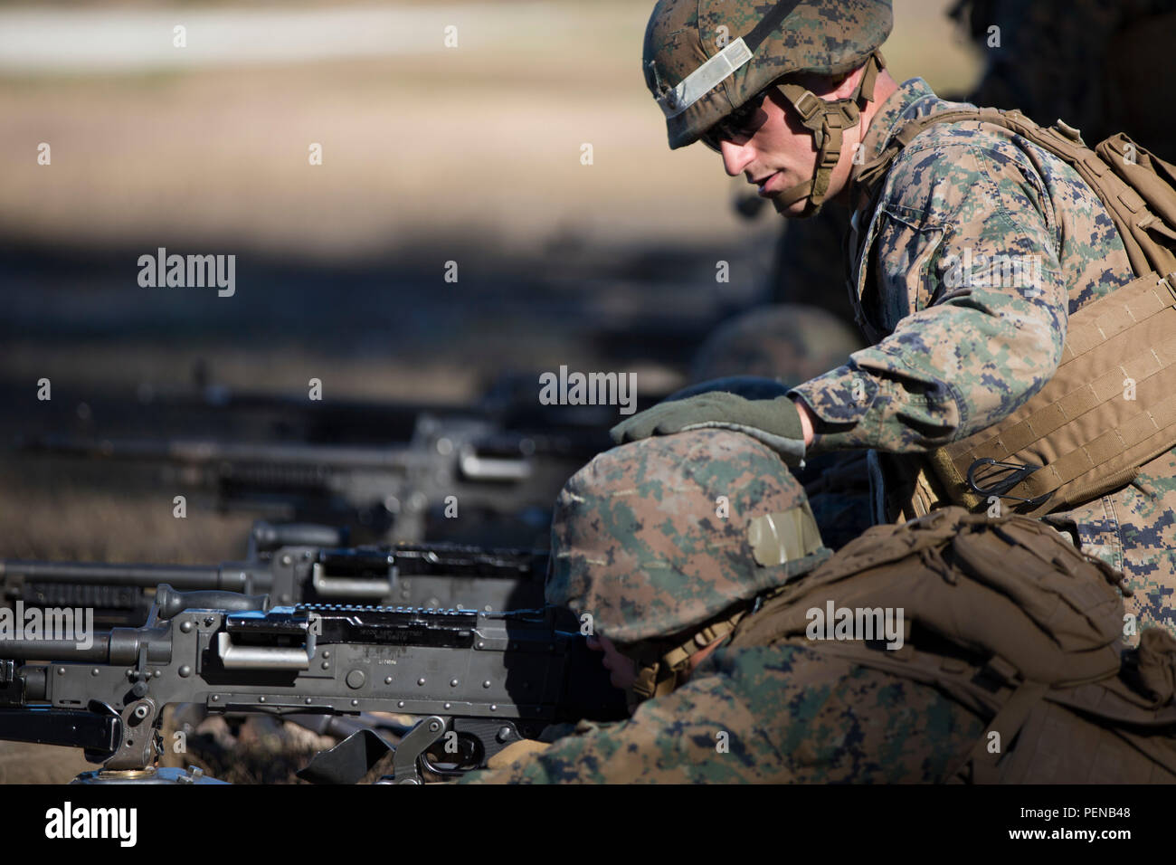 U.S. Marine Corps Sgt. Jonathon D. Manuel, a Combat Instructor with ...