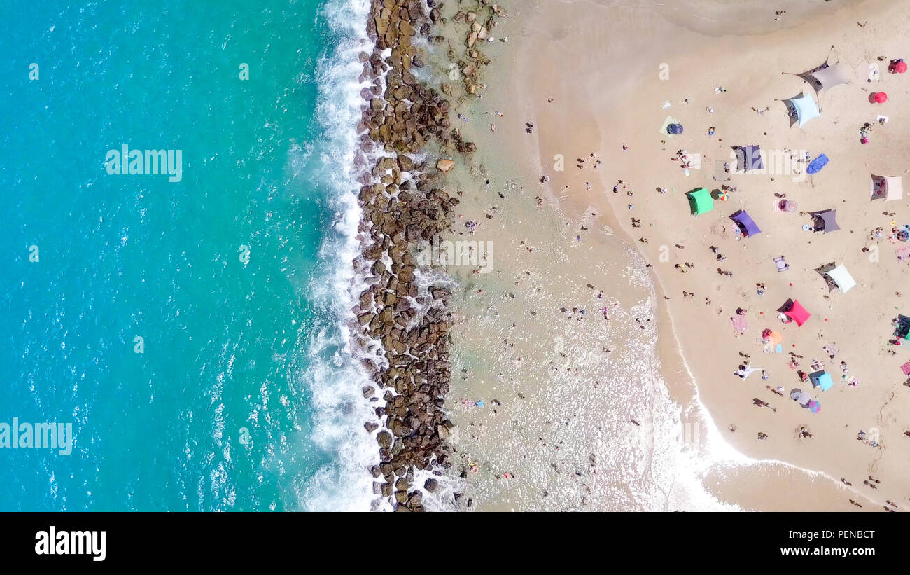 Top view tropical beach colorful hi-res stock photography and images ...