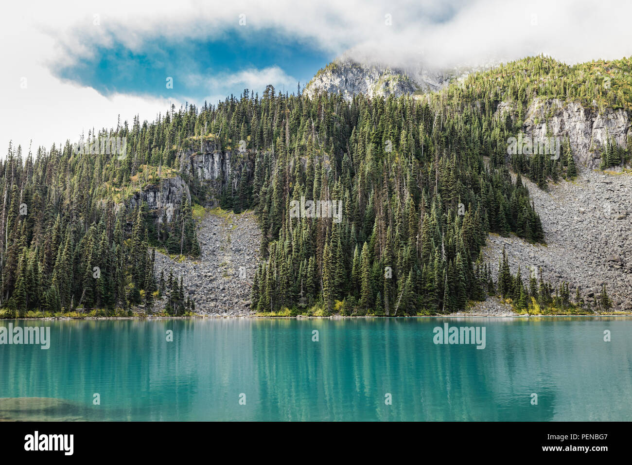 Beautiful Lake view in Canada Stock Photo - Alamy