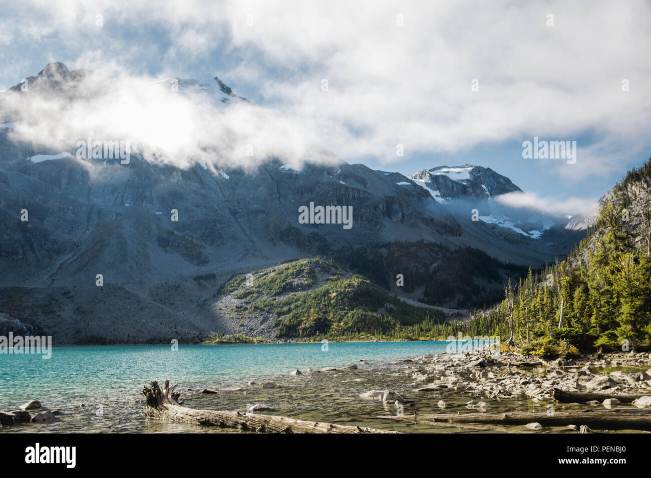 Beautiful Lake view in Canada Stock Photo - Alamy