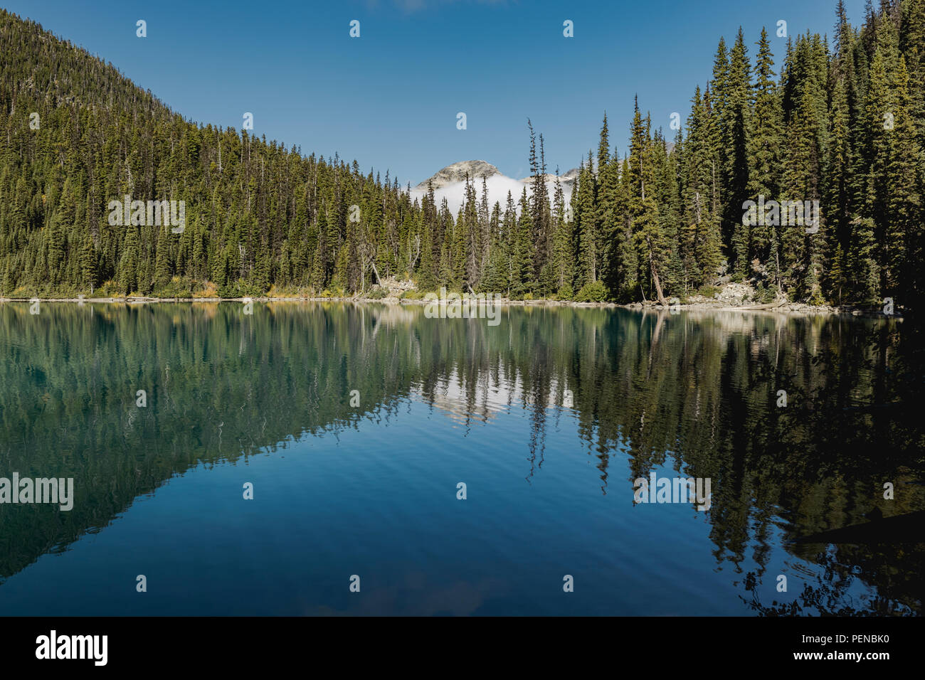 Beautiful Lake view in Canada Stock Photo - Alamy