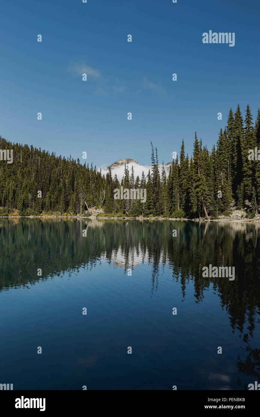 Beautiful Lake view in Canada Stock Photo - Alamy