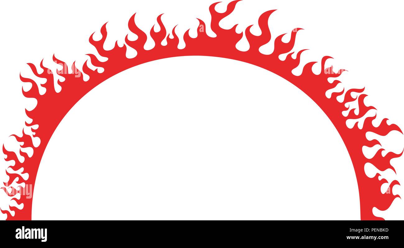 Fire flame vector illustration design template Stock Vector Image & Art ...