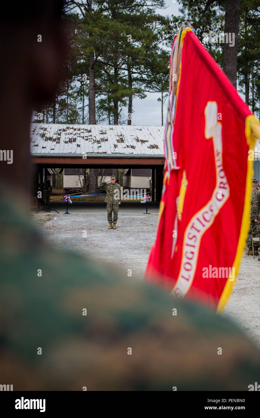 U.S. Marine Corps Brig. Gen. Charles Chiarotti, commanding general, 2nd ...