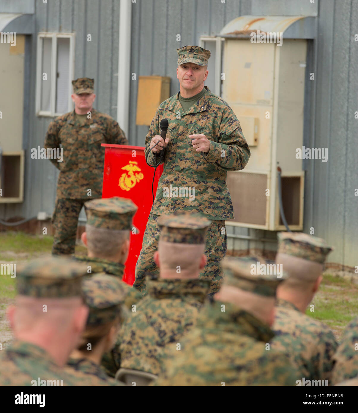 U.S. Marine Corps Brig. Gen. Charles G. Chiarotti, commanding general ...