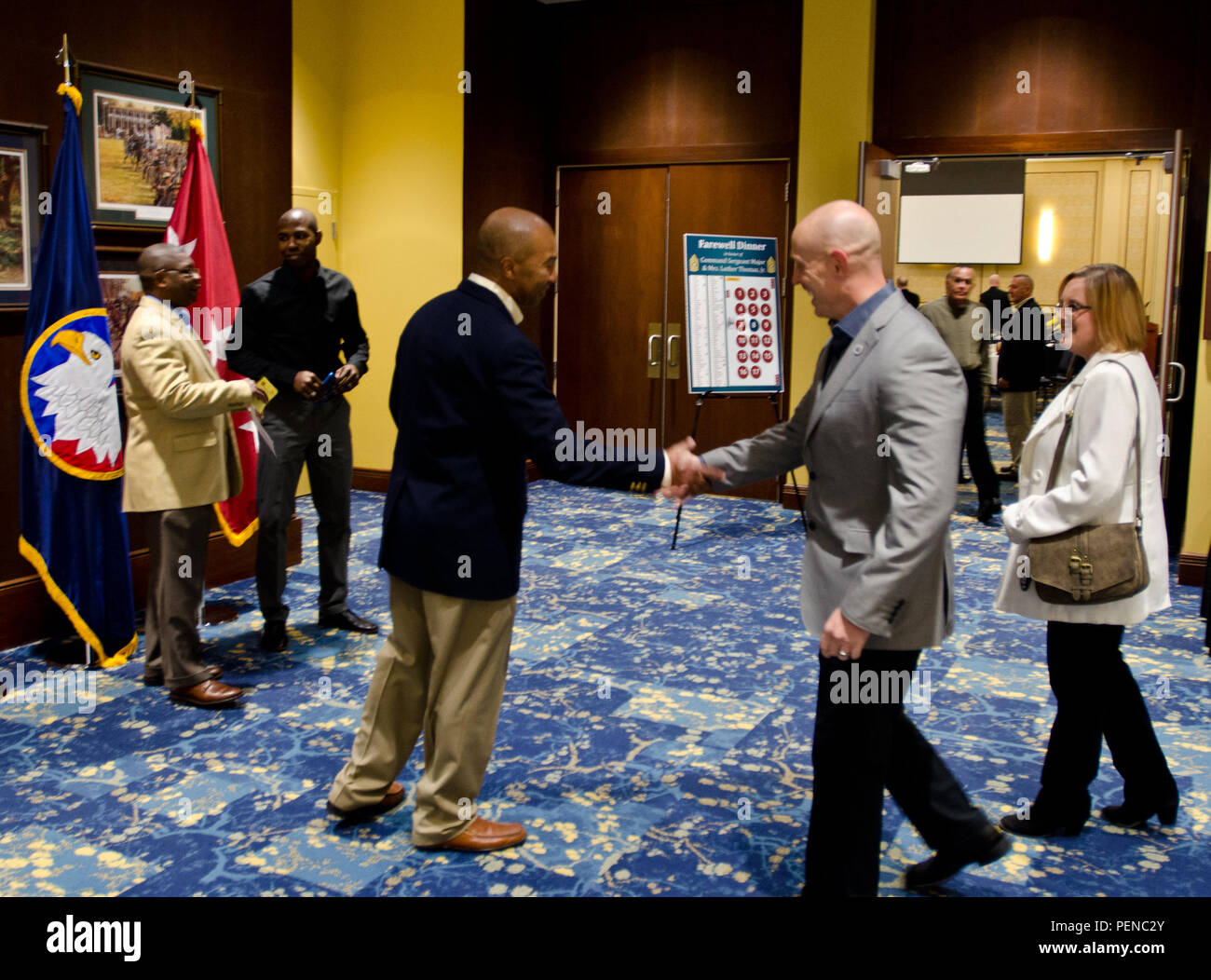 Command Sgt. Maj. Luther Thomas, Jr., 12th Command Sergeant Major, U.S ...