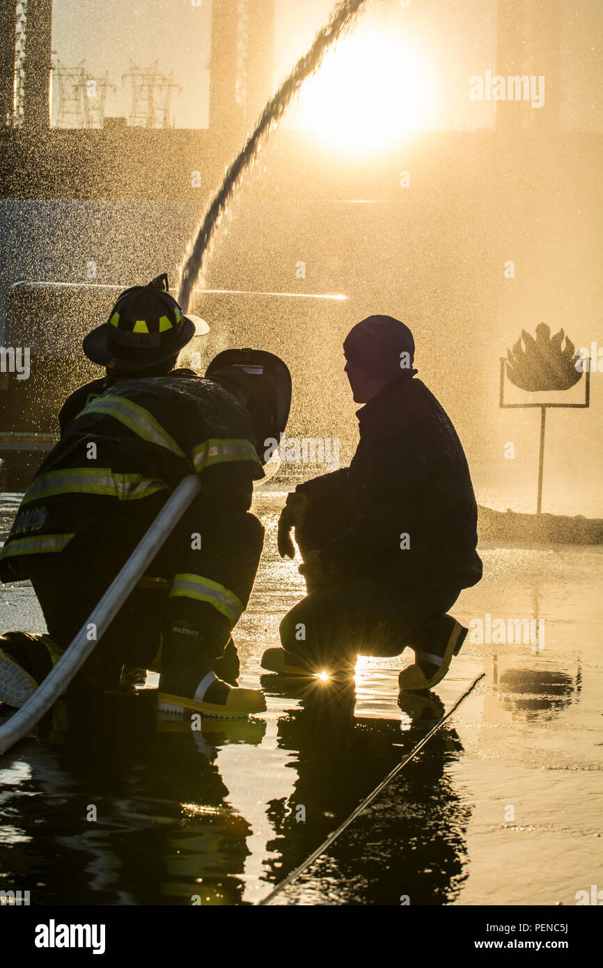 Capt. Matthew Cregin, an Instructor with the New York City Fire Academy ...