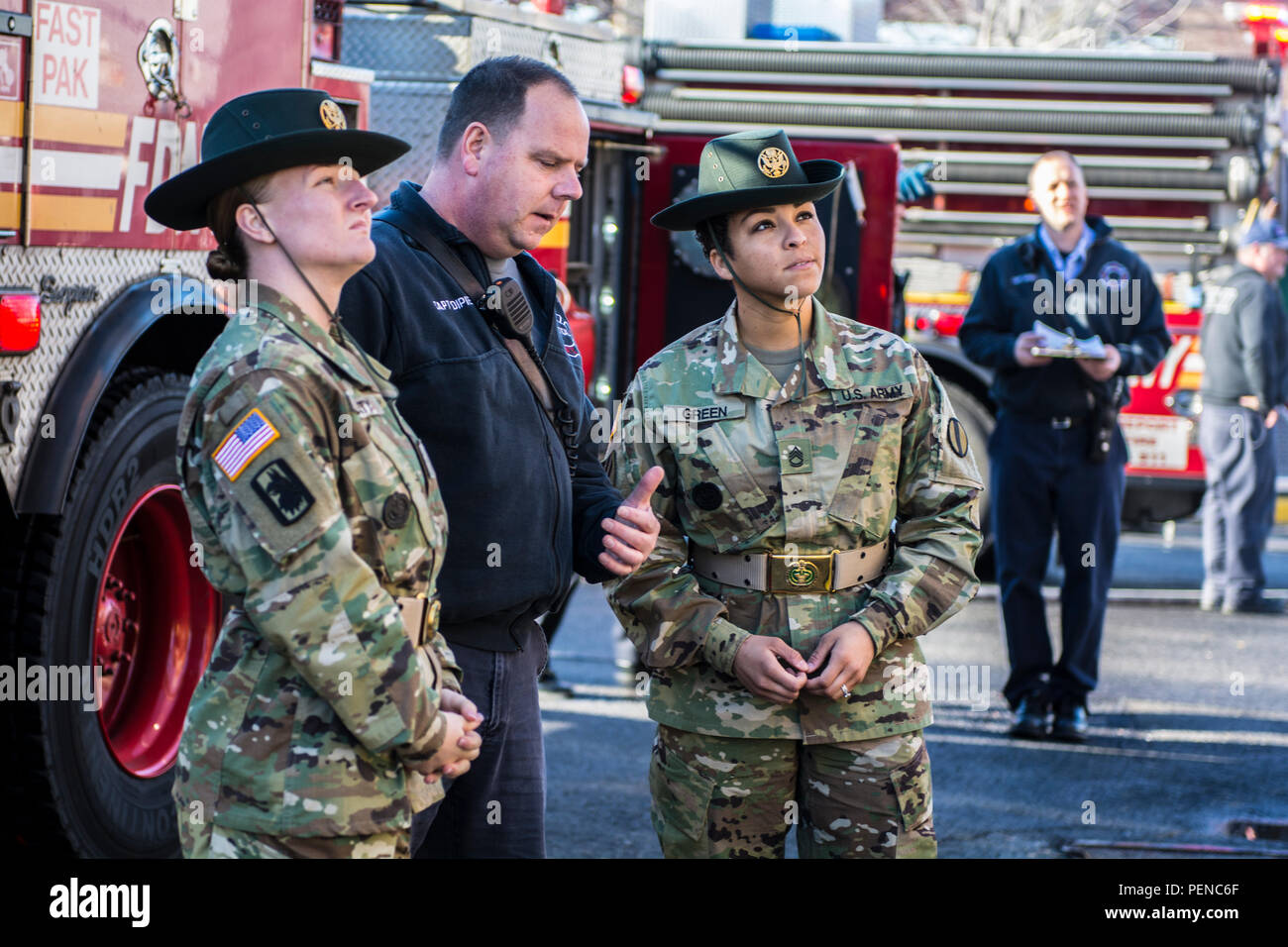 Sgt. 1st Class Tanya Green (right) and Staff Sgt. Autumn Beaty (left ...
