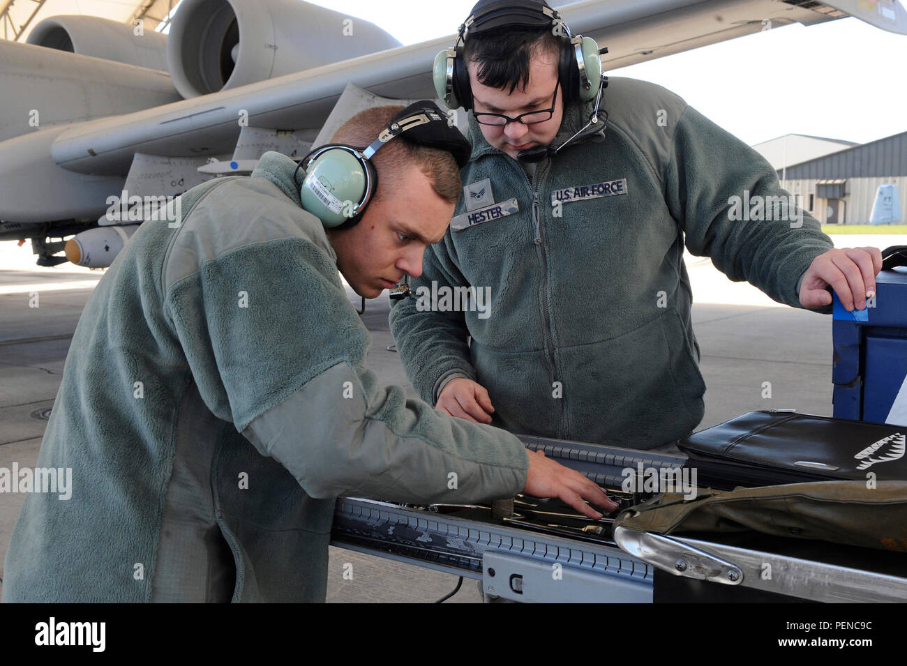 U.S. Air Force Airman 1st Class Chris Renfroe, 74th Aircraft ...