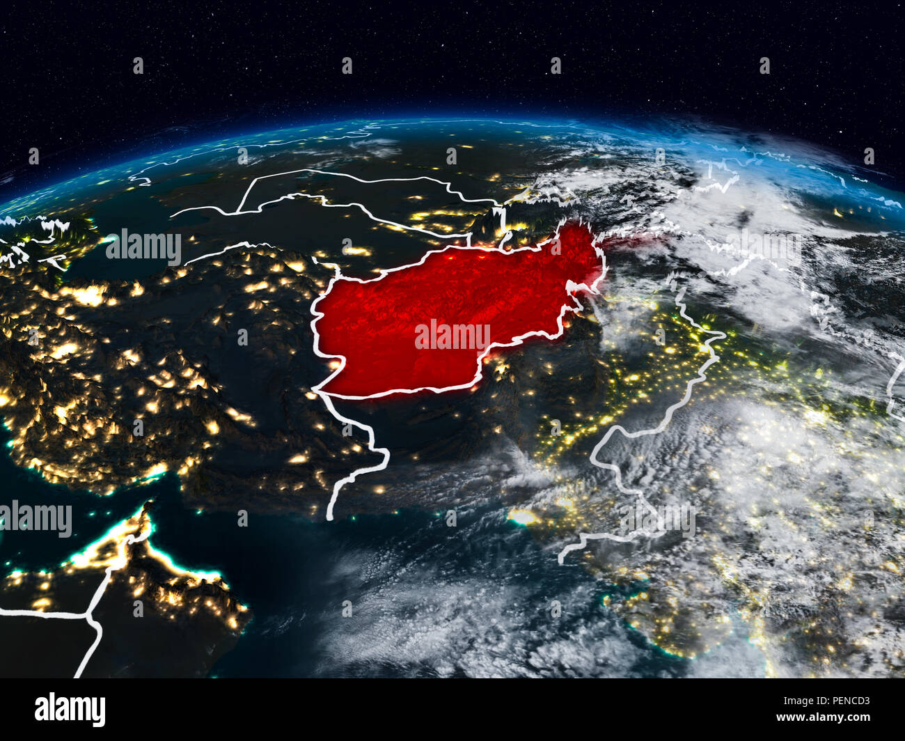 Afghanistan From Space