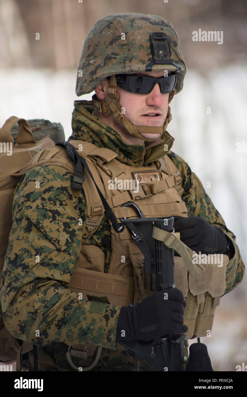U S Marine Sgt Robert Rival Team Leader Team Leader Weapons