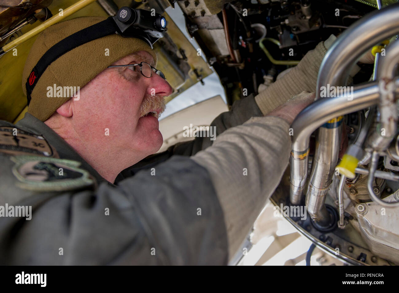 Master Sgt. Jim Anderson, 455th Expeditionary Aircraft Maintenance ...