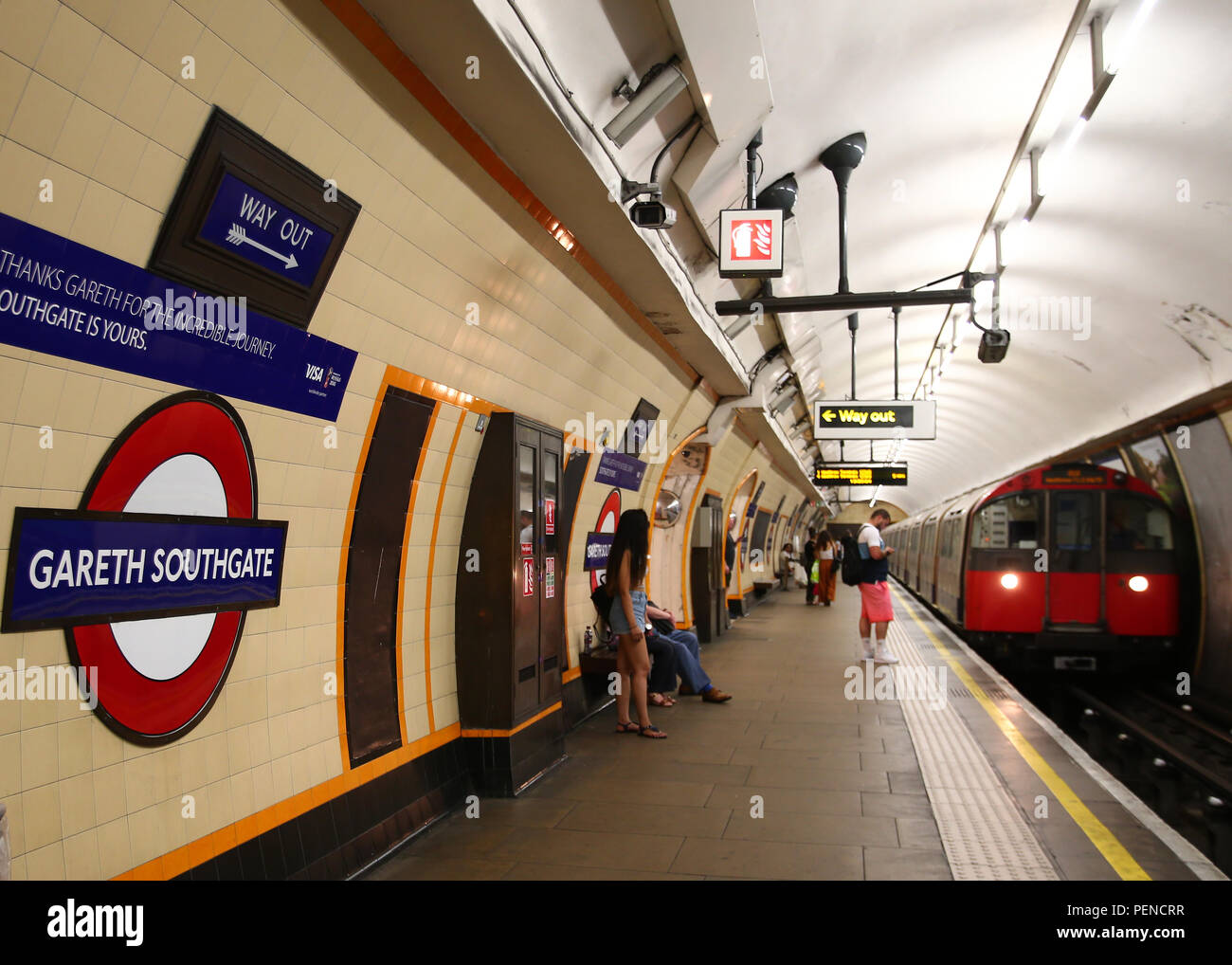Southgate station, on London Underground's Piccadilly Line, has ...