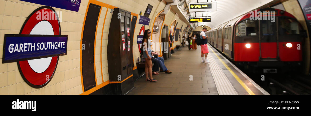 Southgate station, on London Underground's Piccadilly Line, has ...