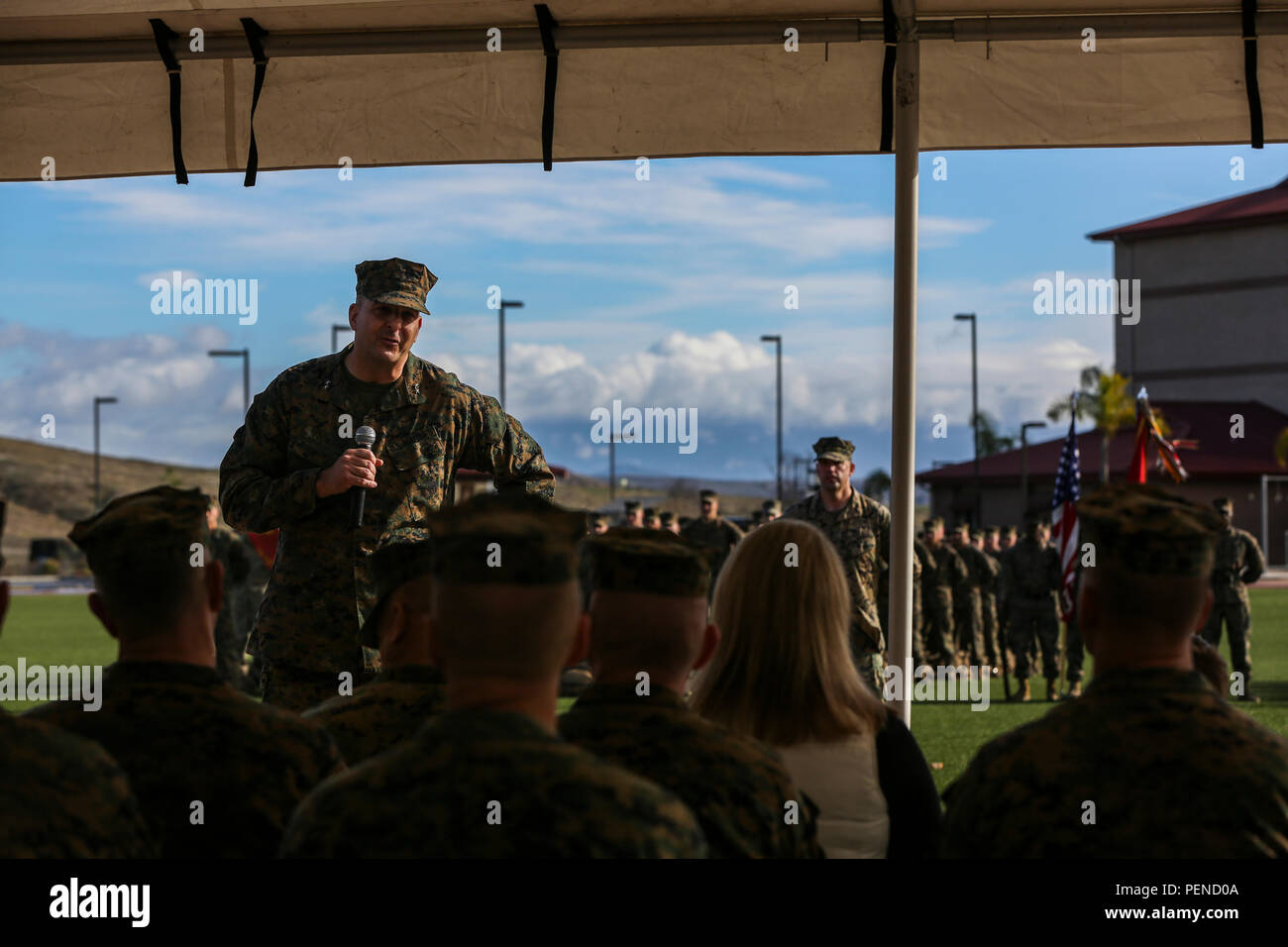U.S. Marine Corps Maj. Gen. Daniel J. O'Donohue, commanding general ...