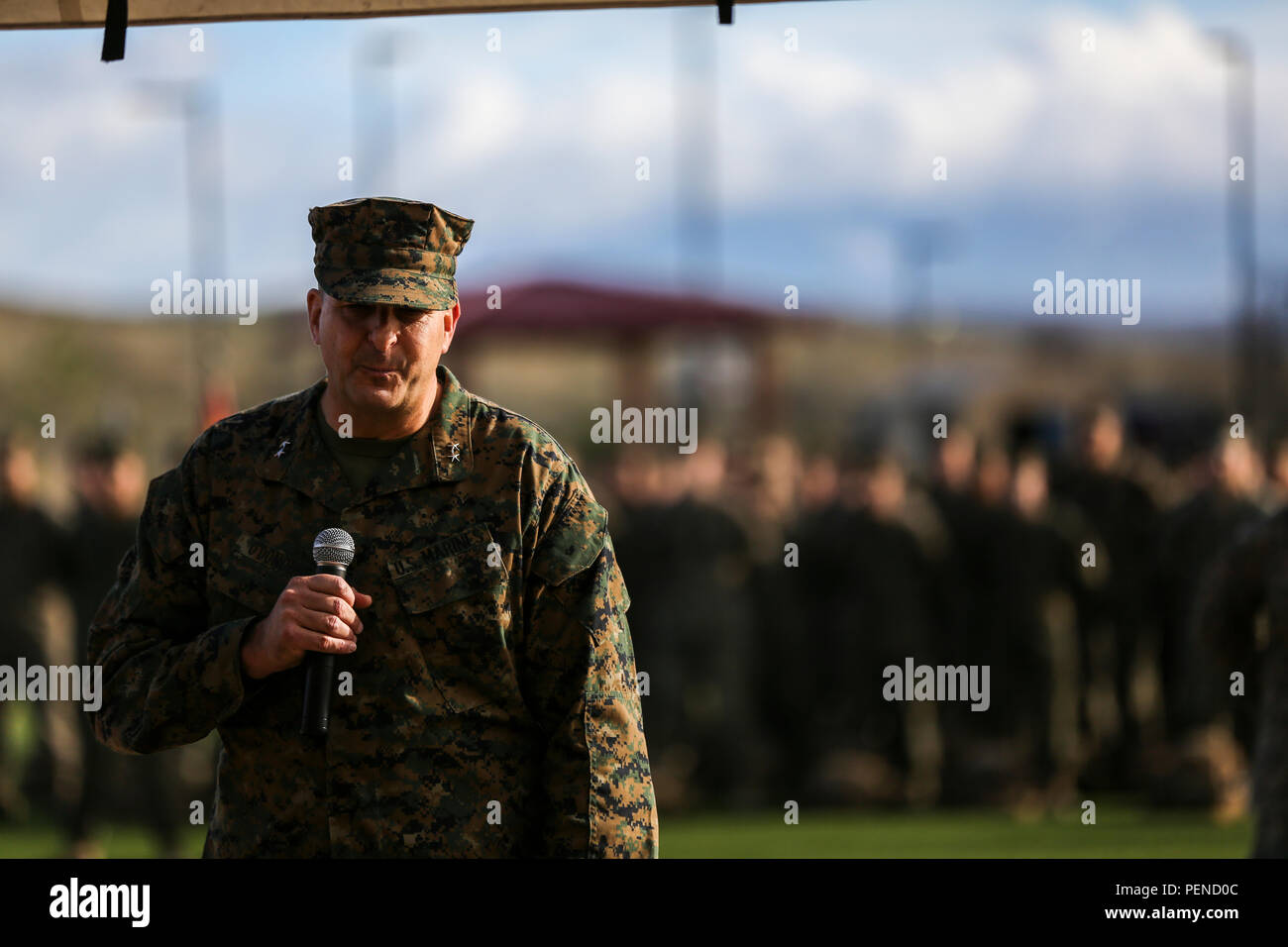 U.S. Marine Corps Maj. Gen. Daniel J. O'Donohue, commanding general ...