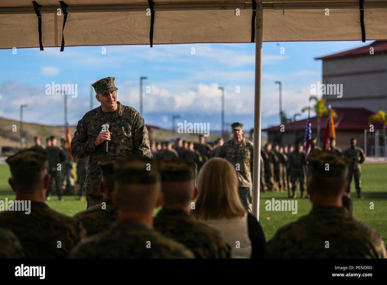 U.S. Marine Corps Maj. Gen. Daniel J. O'Donohue, commanding general ...