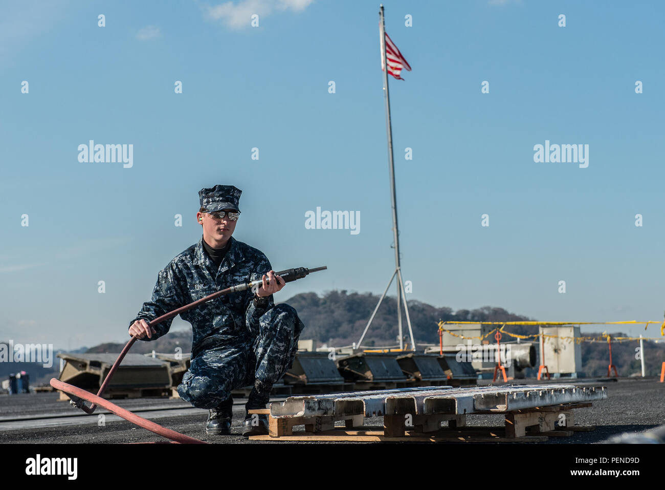 160110-N-WA993-029 YOKOSUKA, Japan (Jan. 10, 2016) Aviation Boatswain's ...