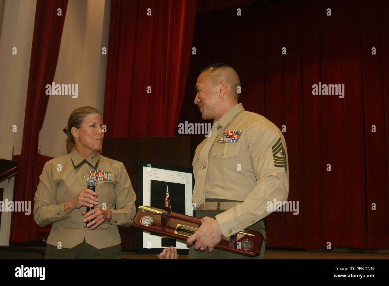 Sgt. Maj. Peter Siaw, outgoing EDCOM/MCU command sergeant major thanks ...