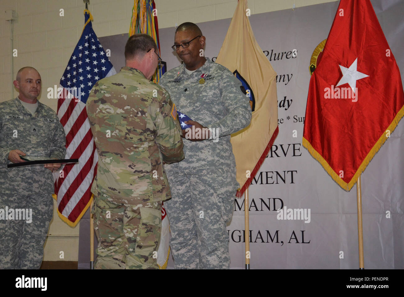 Brig. Gen. Jeffrey Doll, commander of the Army Reserve Sustainment ...