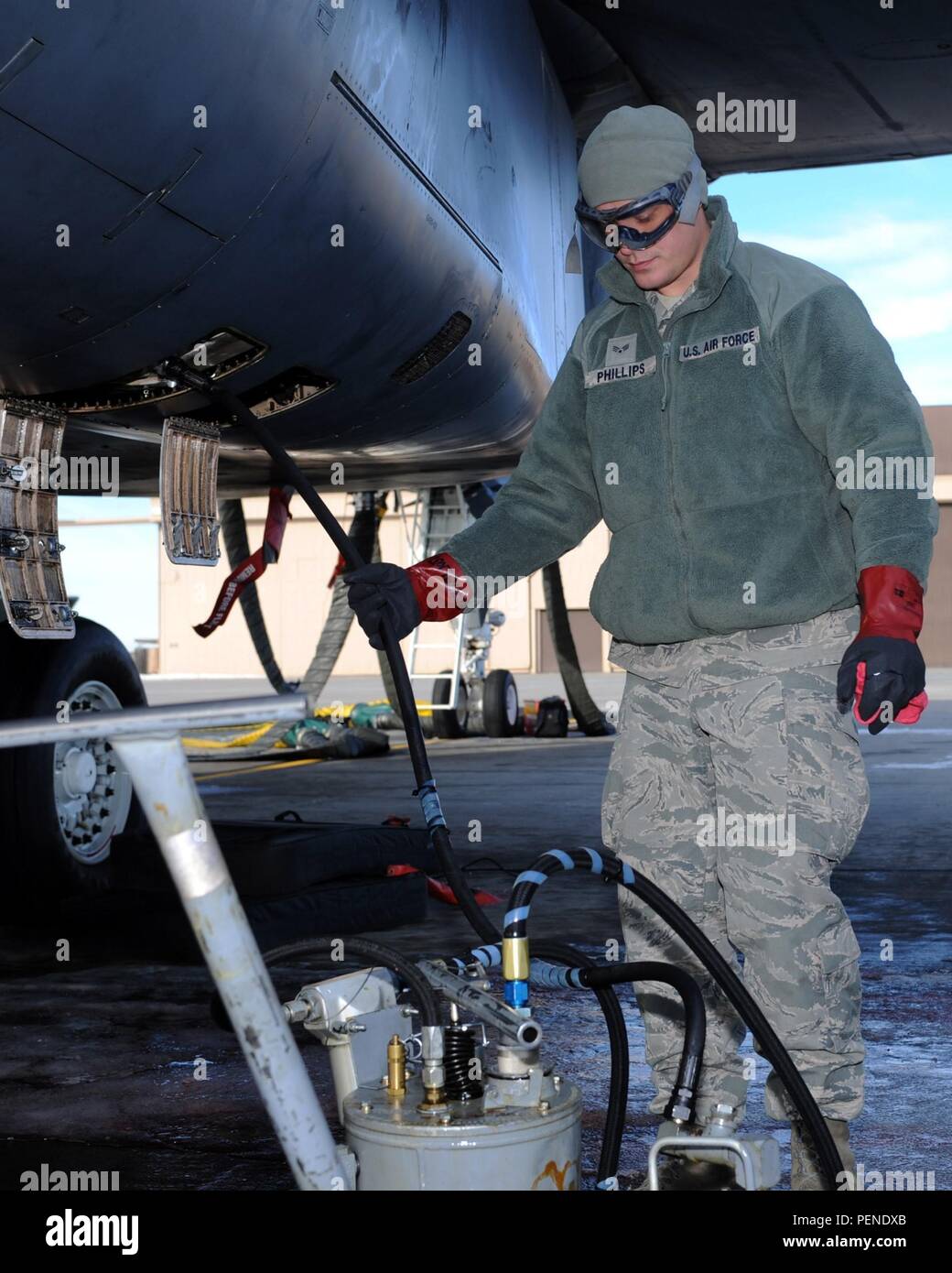 Senior Airman Anthony Phillips, 28th Aircraft Maintenance Squadron, 34 ...