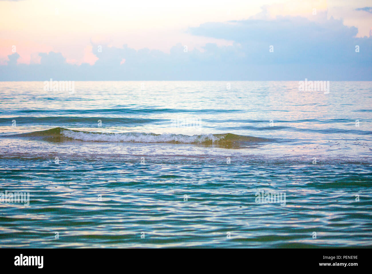 Sea. Beautiful seascape on the Azov Sea Stock Photo - Alamy