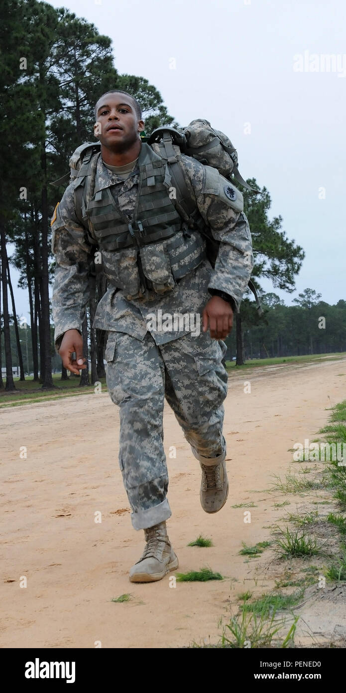 Sgt. Robbie Russell, a member of the Marietta-based 93rd Finance ...