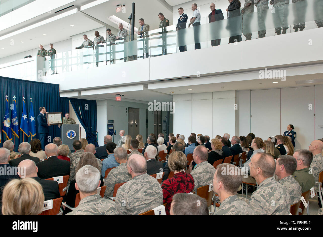Army Maj. Gen. Perry G. Smith, Alabama Adjutant General, presents the ...