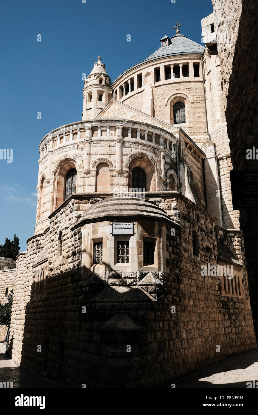 The Benedictine Dormition Abbey, Hagia Maria Sion, Dormition of Our ...