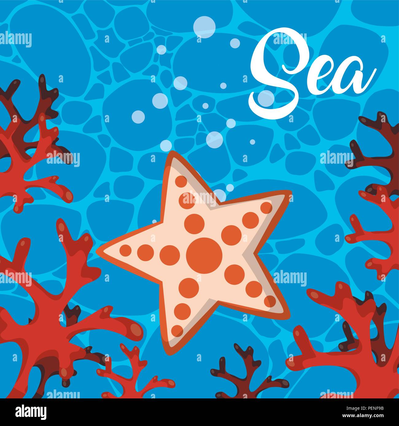 Cute sea cartoons Stock Vector Image & Art - Alamy