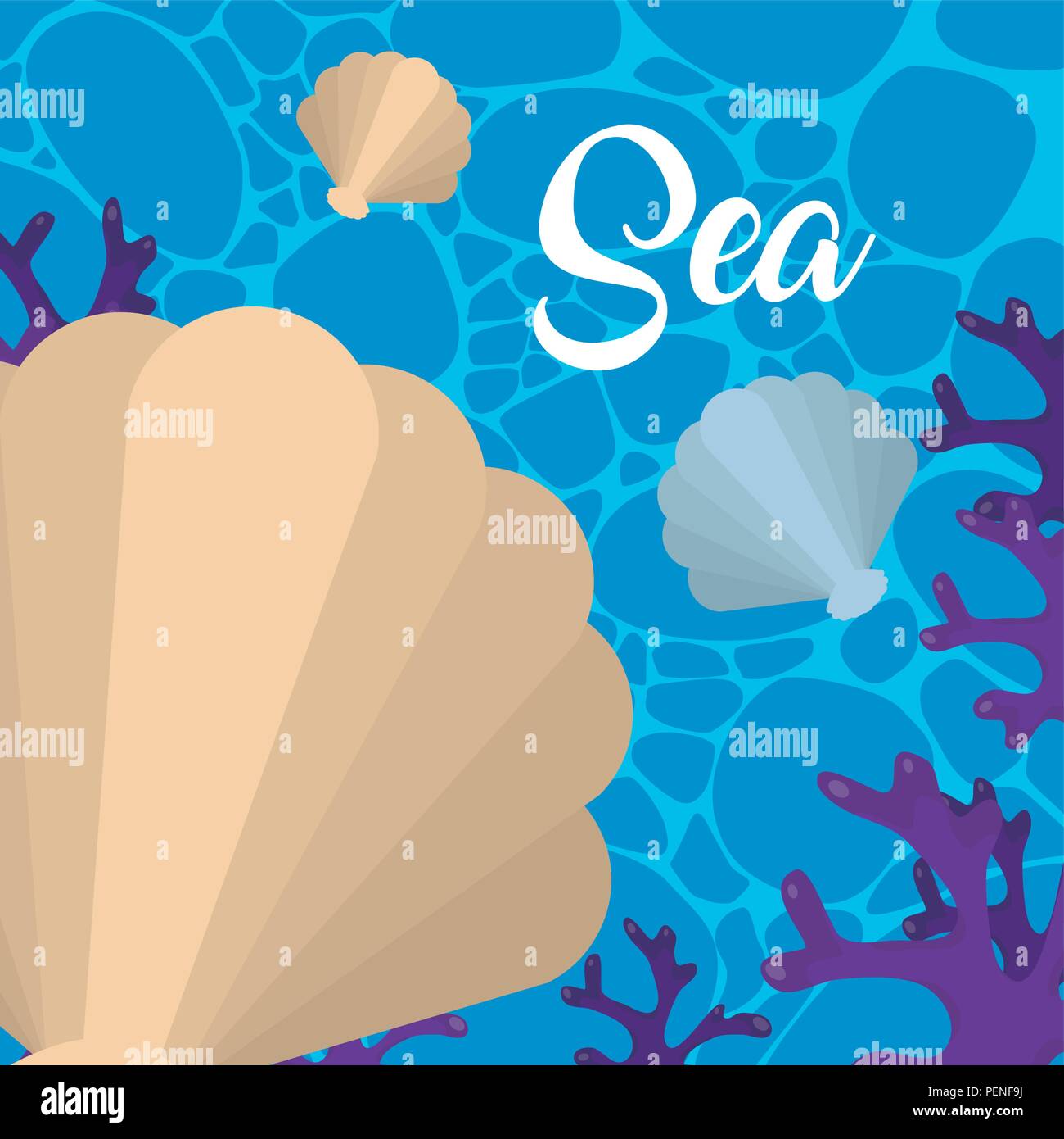 Cute sea cartoons Stock Vector Image & Art - Alamy