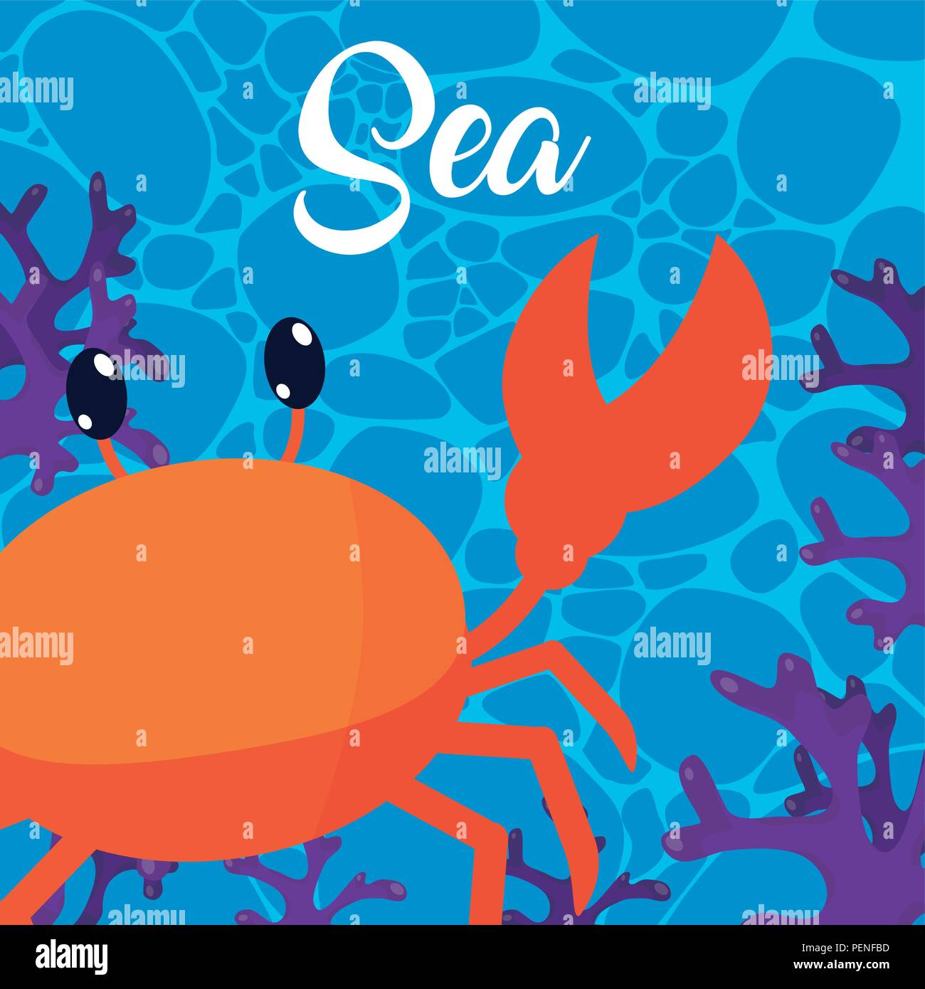 Cute sea cartoons Stock Vector Image & Art - Alamy