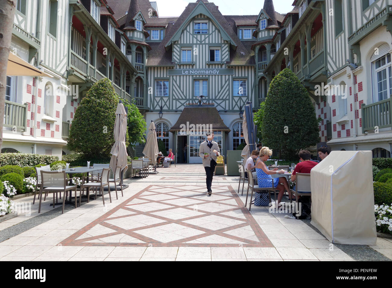 Hotel Barriere Le Normandie, Deauville, France Stock Photo - Alamy