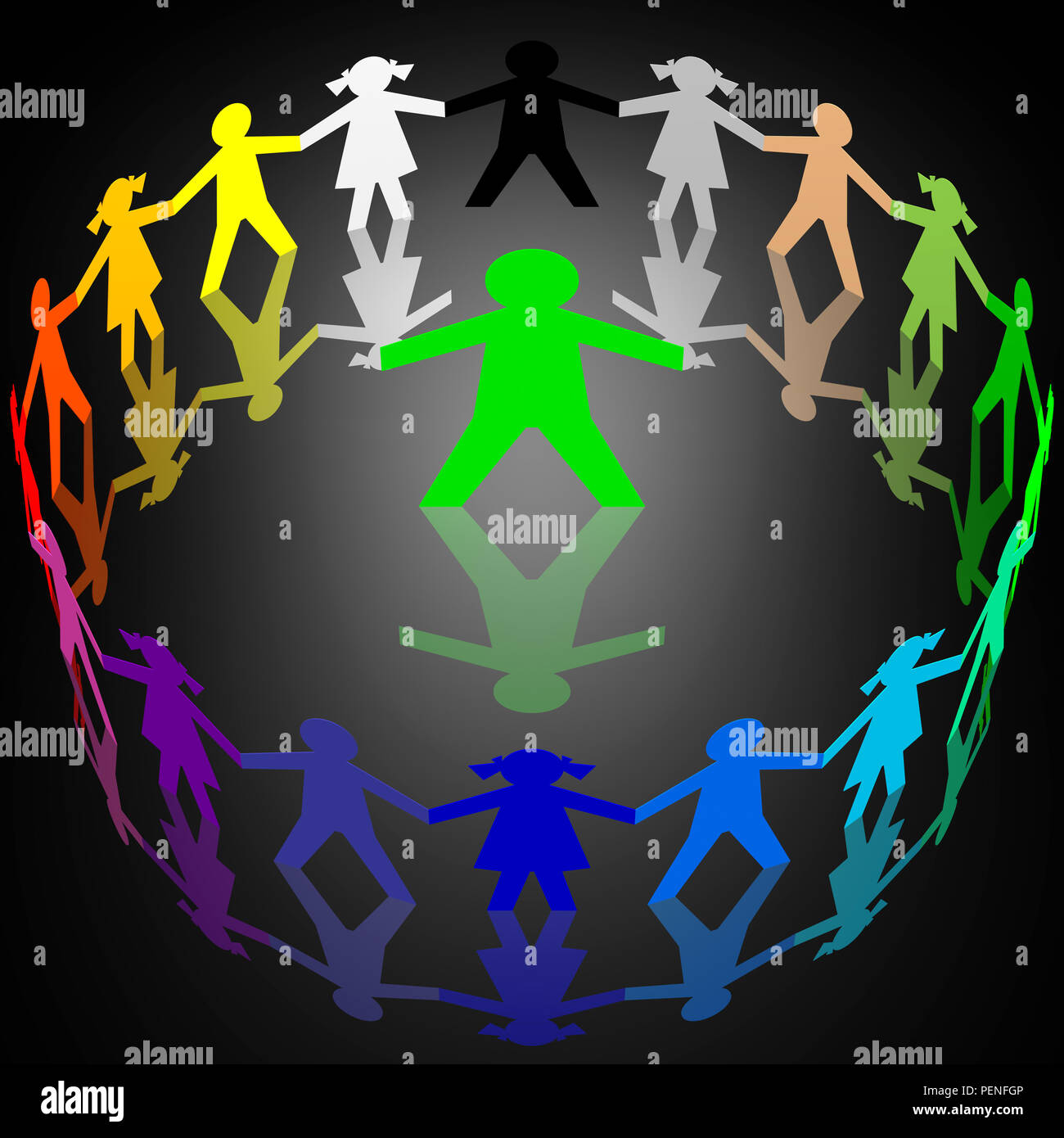 Diversity dance group hi-res stock photography and images - Alamy