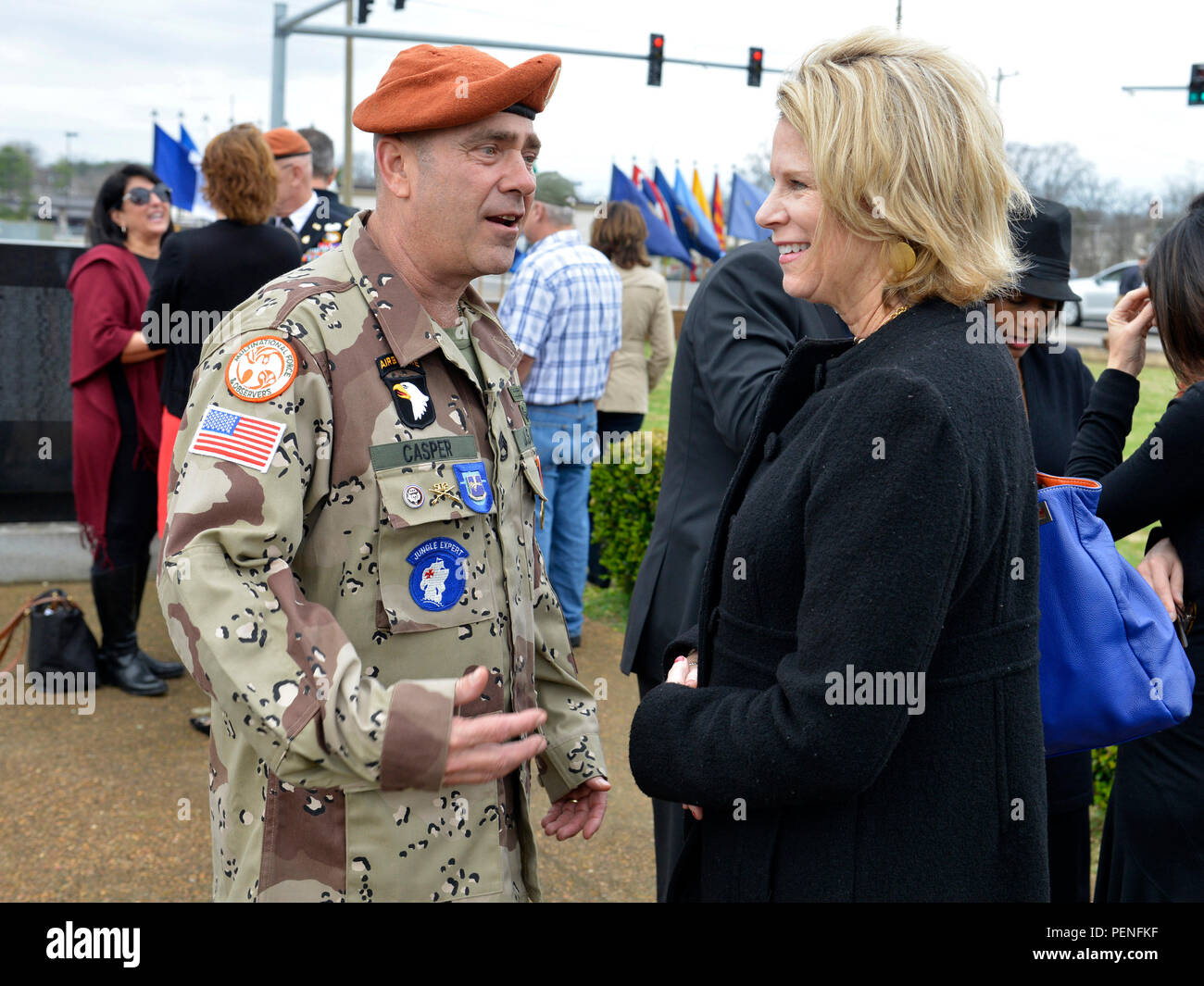 U.S. Army retired Sgt. 1st Class Joseph Casper an infantryman from the ...