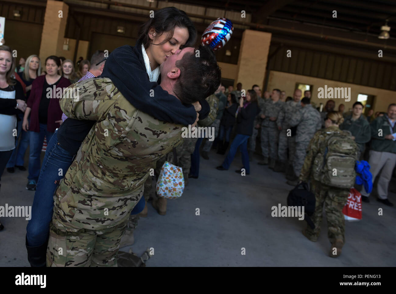 Air commandos are reunited with family members and friends during ...