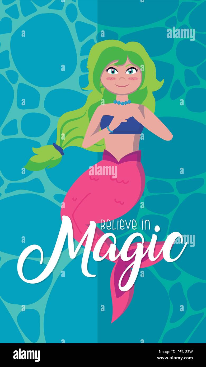 Believe in magic cartoons Stock Vector Image & Art - Alamy