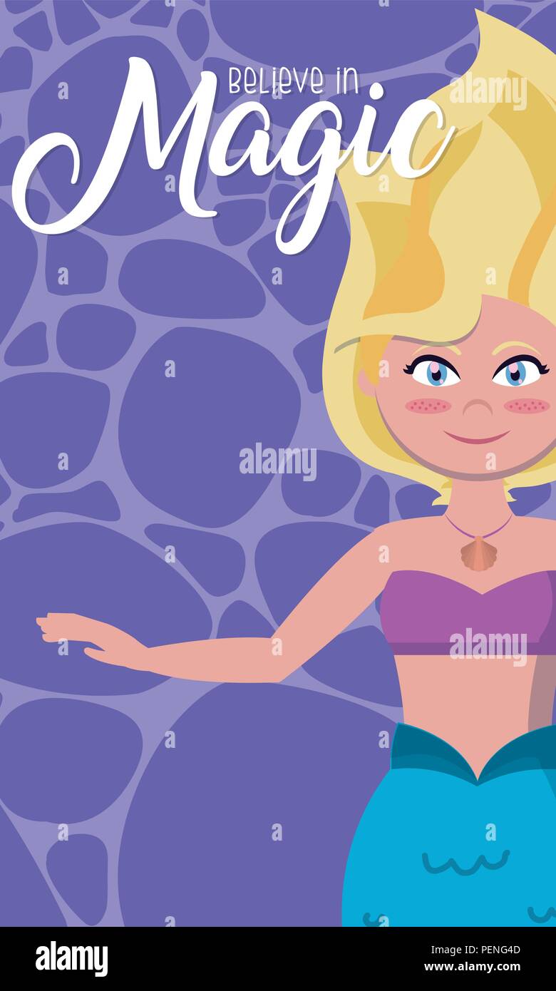 Believe in magic cartoons Stock Vector Image & Art - Alamy