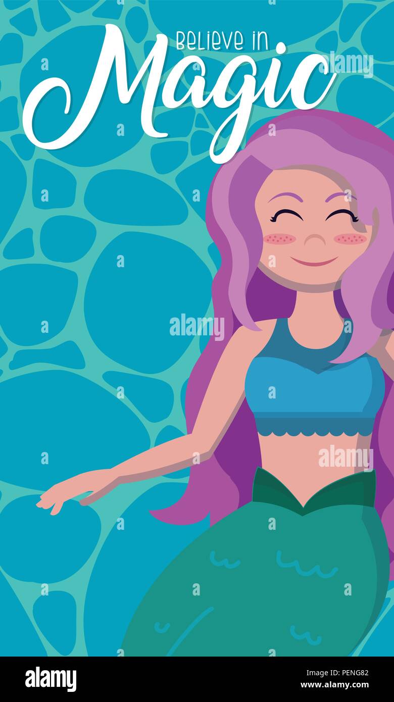 Believe in magic cartoons Stock Vector Image & Art - Alamy