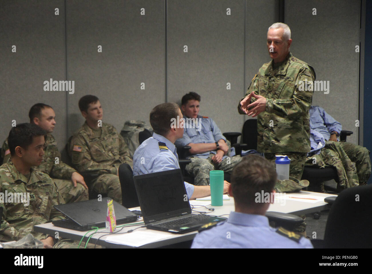 Brig. Gen. Jon A. Jensen, deputy commanding general of U.S. Army Africa ...