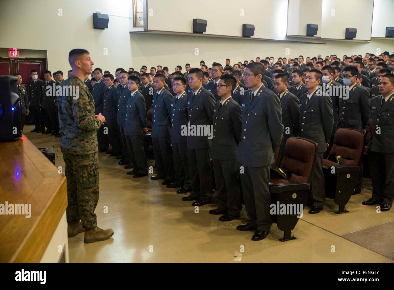 Col. Christopher Feyedelem welcomes 360 Japan Ground Self-Defense Force ...