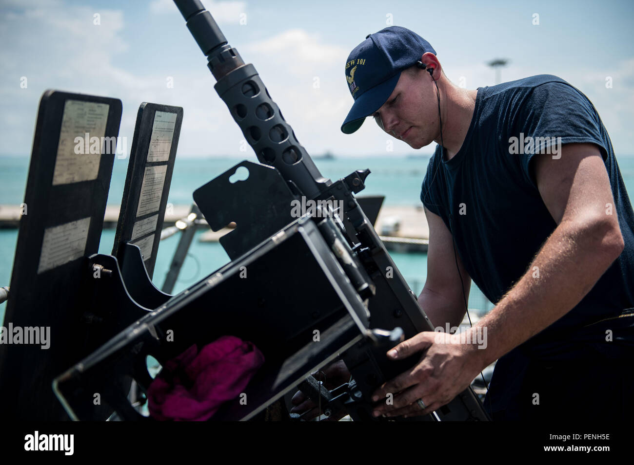 CHANGI NAVAL BASE, Singapore – (Jan. 14, 2016) – Gunner’s Mate 1st ...