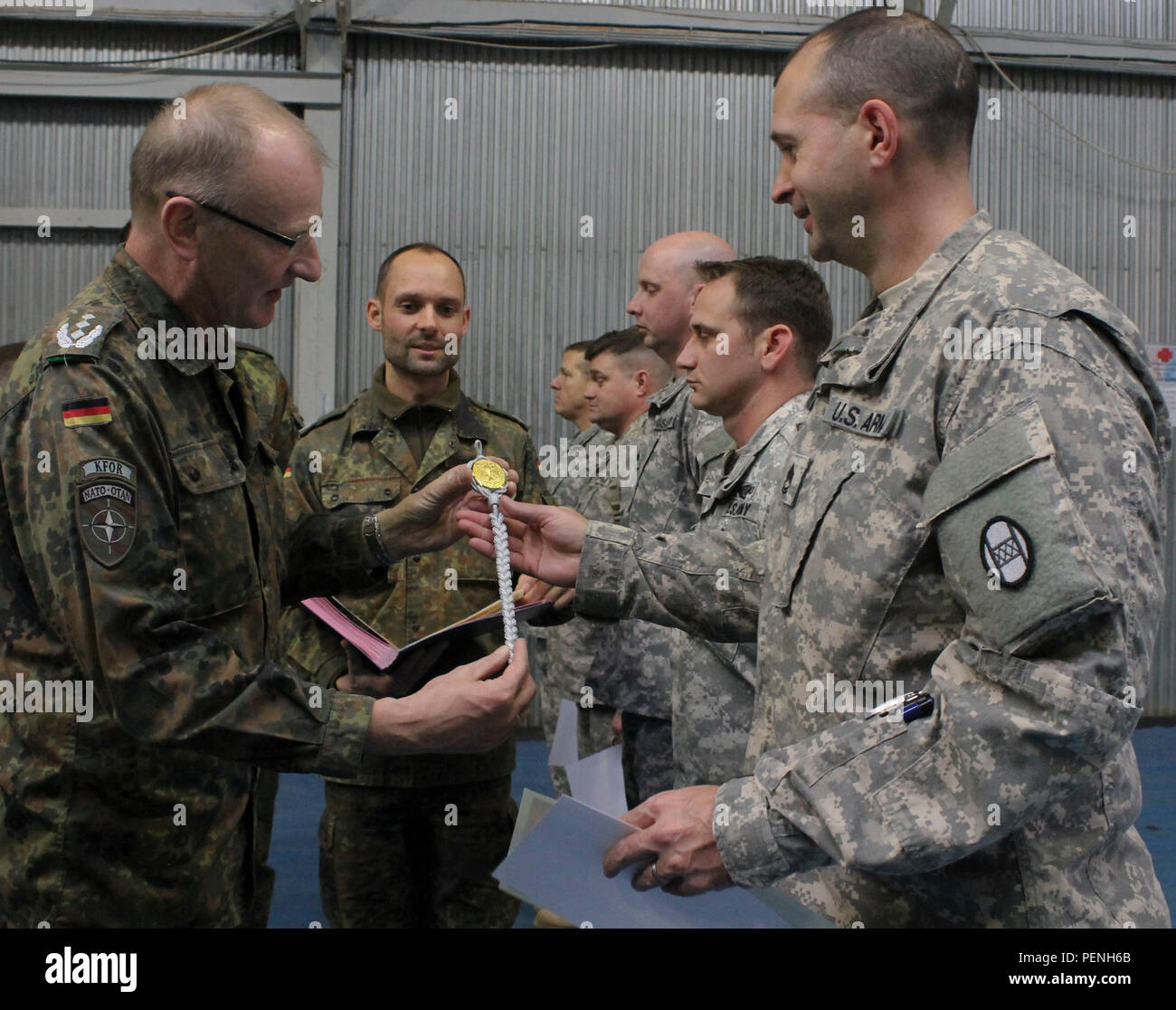 U.S. Army Sgt. 1st Class Michael Ward, a North Carolina National Guard ...
