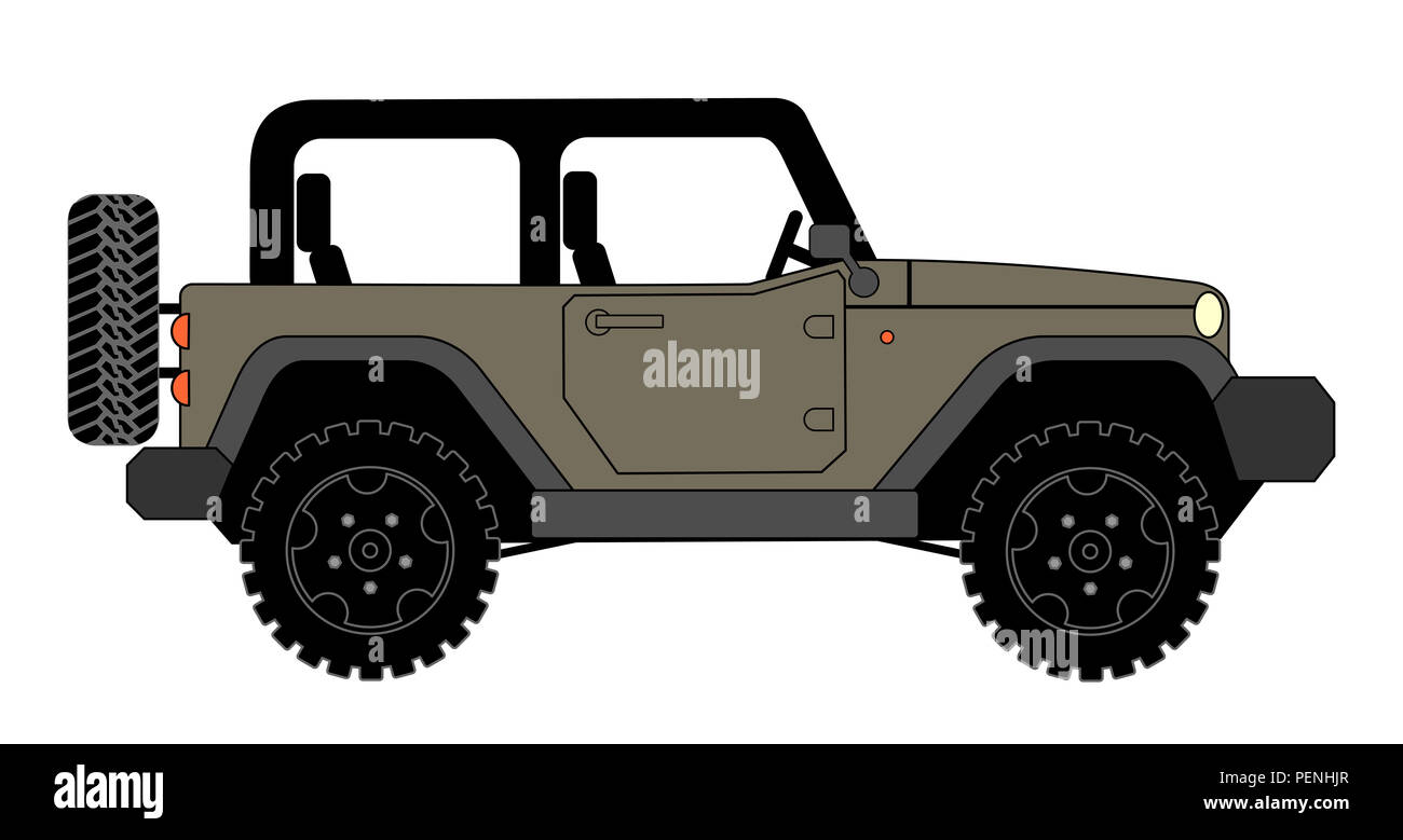 Jeep sign Cut Out Stock Images & Pictures - Alamy
