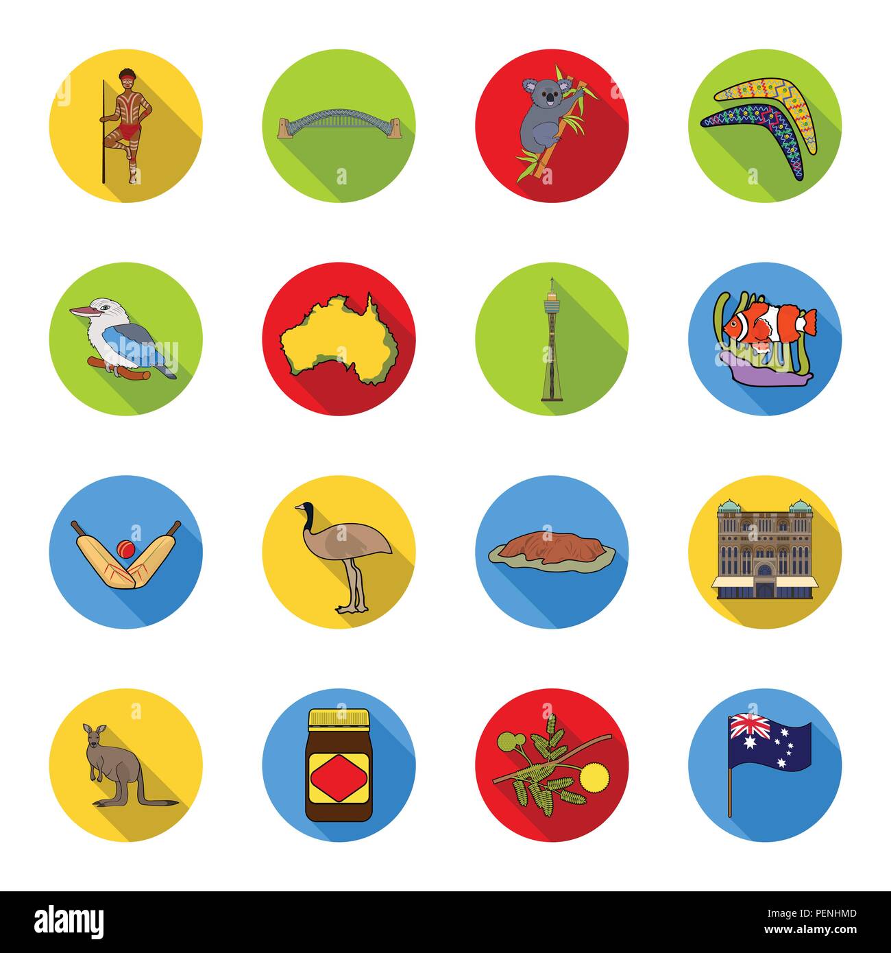 Australia travel uluru Stock Vector Images - Alamy