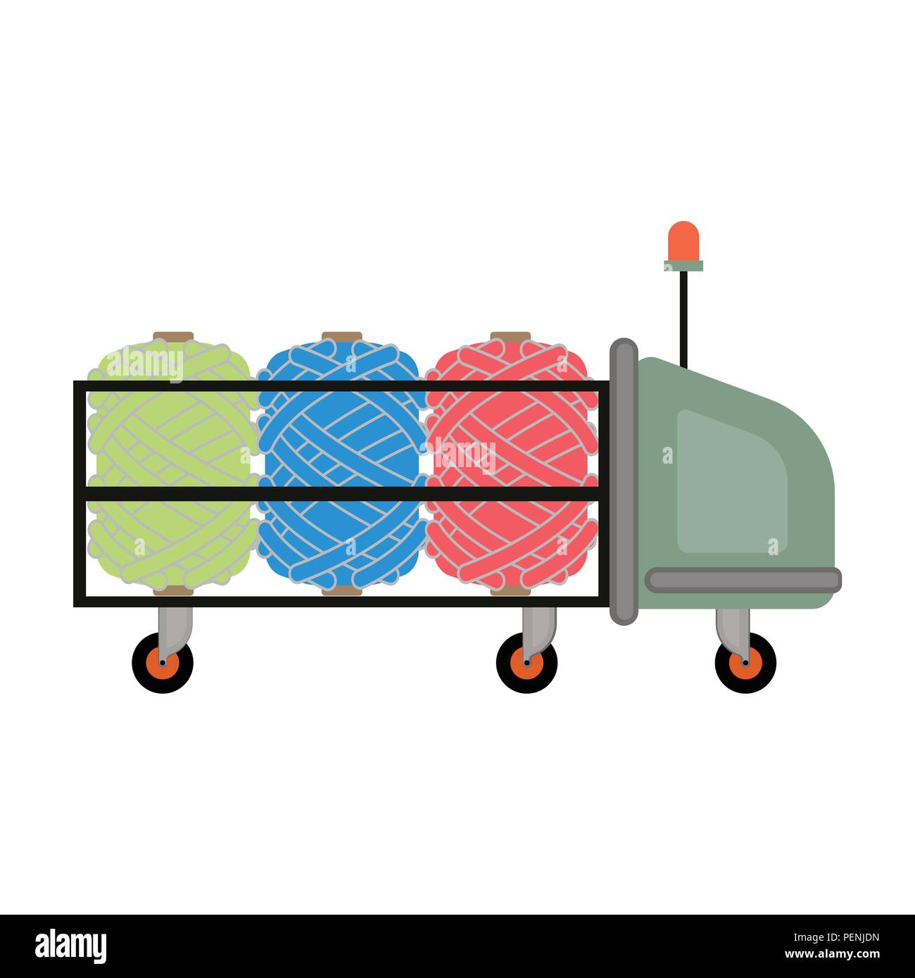 Machine, single icon in cartoon style.Machine vector symbol stock ...
