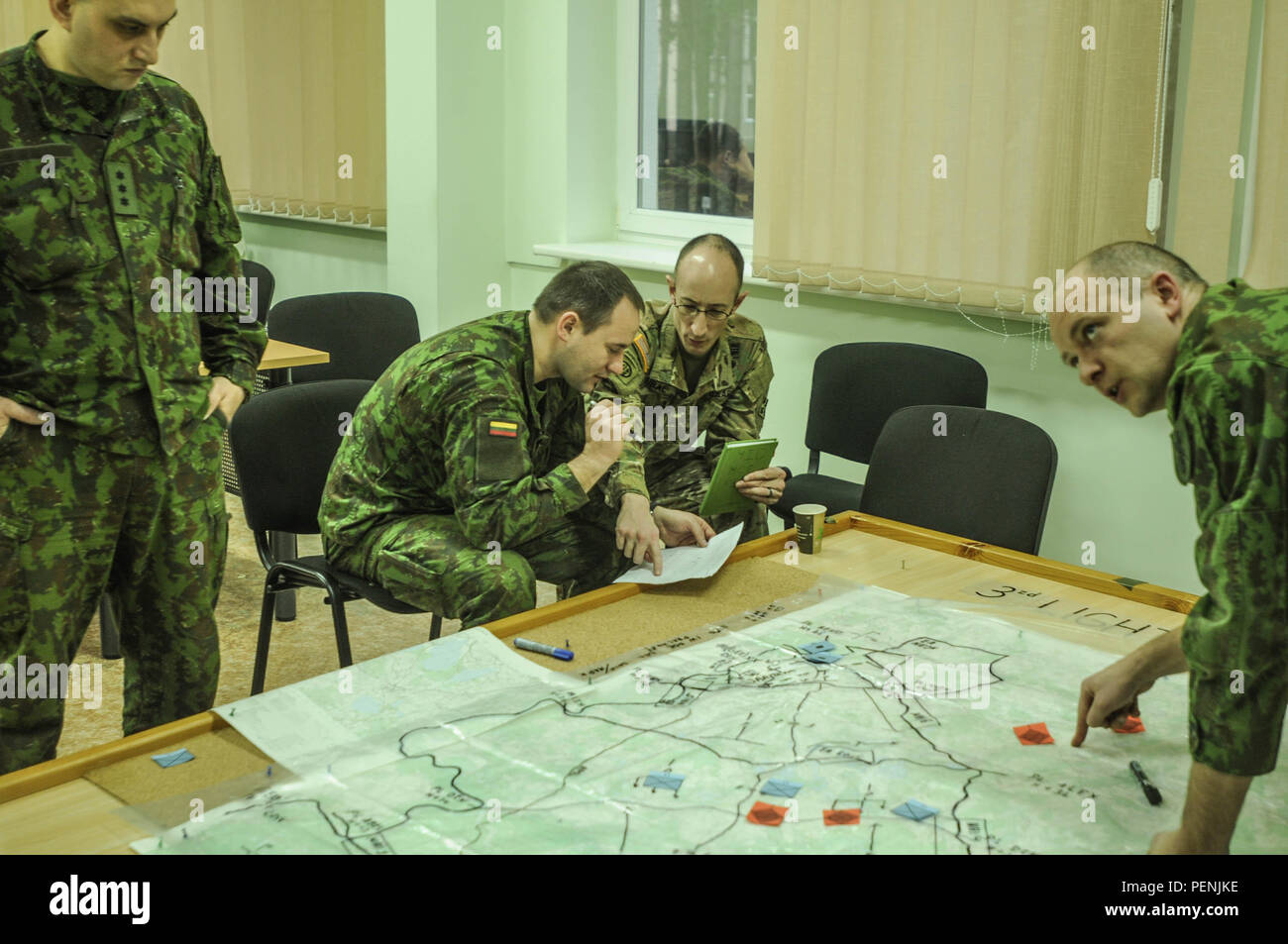 Mission planning map hi-res stock photography and images - Alamy