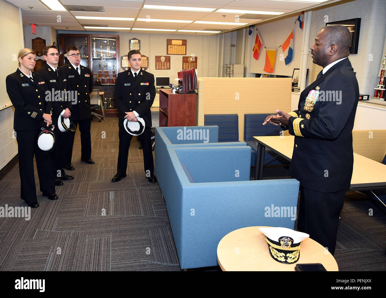 Rear admiral stephen evans hi-res stock photography and images - Alamy
