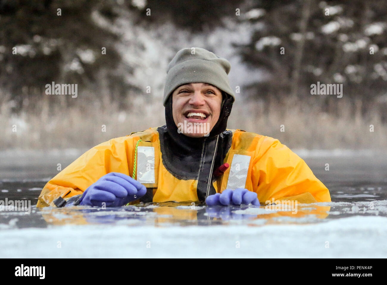 Airman 1st Class Anthony Wingfield, a firefighter assigned to the 673rd ...